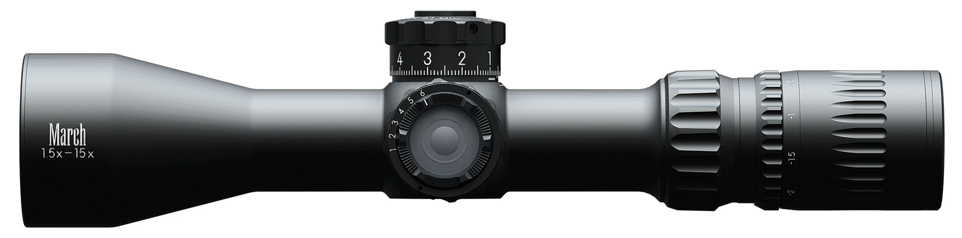 MARCH 1.5x-15×42. SFP rifle scopes